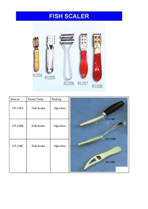 Fish Processing Tools