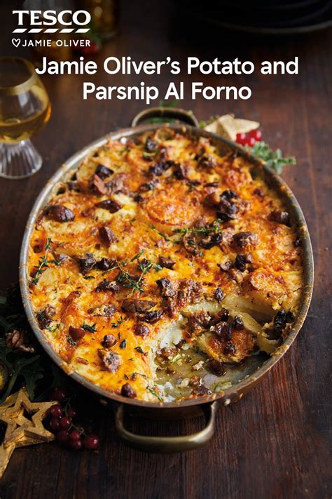 Jamies Potato And Parsnip Al Forno Recipe