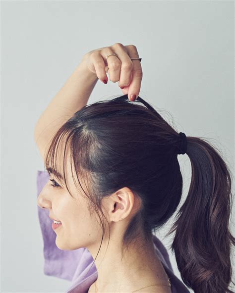 顔が大きく見えない！簡単小顔ポニーテール【ヘアメークさんが撮影でめっちゃ使ってます】 Magacol