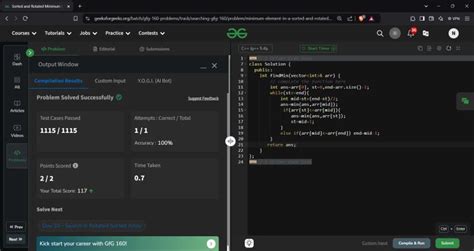 Naveen Singh On Linkedin Gfg160 Geeksstreak2024 Geeksforgeeks