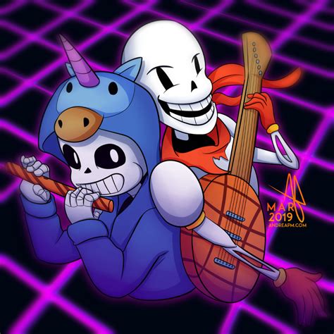 T Sans And Papyrus By Andre Apm On Newgrounds
