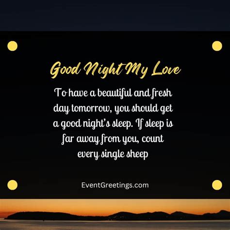 Good Night Love Messages For Her