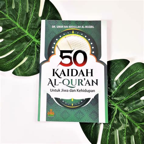 Jual BUKU 50 KAIDAH AL QUR AN Untuk Jiwa Dan Kehidupan Indonesia