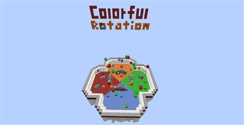 Herunterladen Colorful Rotations mb Karte für Minecraft