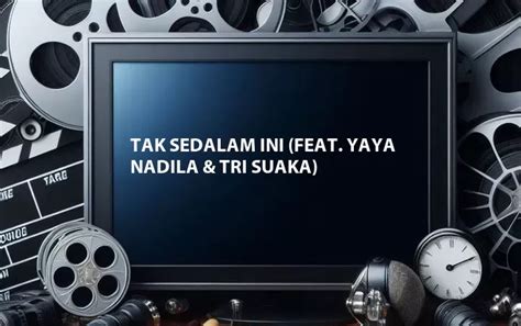 Video Klip Lagu Zinidin Zidan Tak Sedalam Ini Feat Yaya Nadila