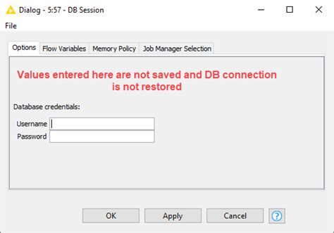 Save Global Database Credentials In Knime Desktop Knime Analytics