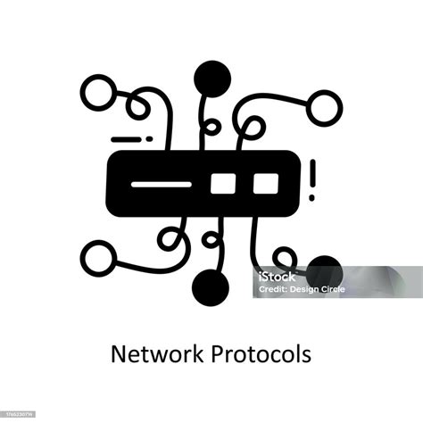 Network Protocols Doodle Icon Design Illustration Networking Symbol On