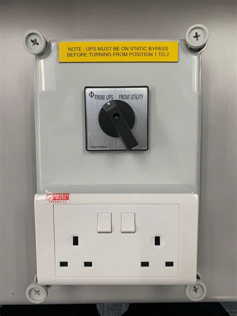 Maintenance Manual Bypass Switch Tv And Home Appliances Electrical