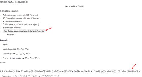 Api Doc Problems Of Conv2d Pool2d Conv2dtranspose · Issue 9097 · Paddlepaddlepaddle · Github