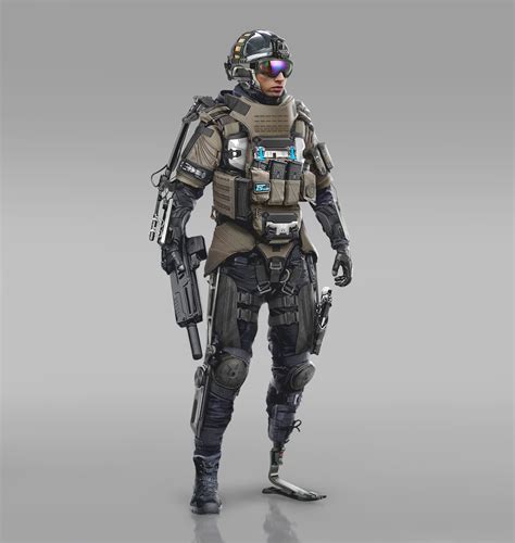 Military Exoskeleton Concept