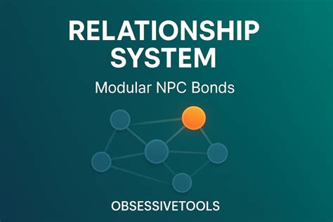 Relationship System Game Toolkits Unity Asset Store
