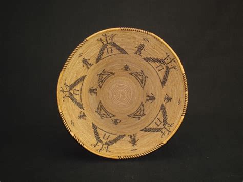 Yokuts Native American Indian Baskets Basketry Gene Quintana Fine