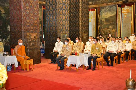 พิธีเจริญพระพุทธมนต์ เนื่องในโอกาสฉลองพระชนมายุ 8 รอบ สมเด็จพระอริยวงศาคตญาณ สมเด็จพระสังฆราช