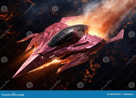 Advanced Materials Used In Hypersonic Craft Stock Illustration Illustration Of Hypersonic