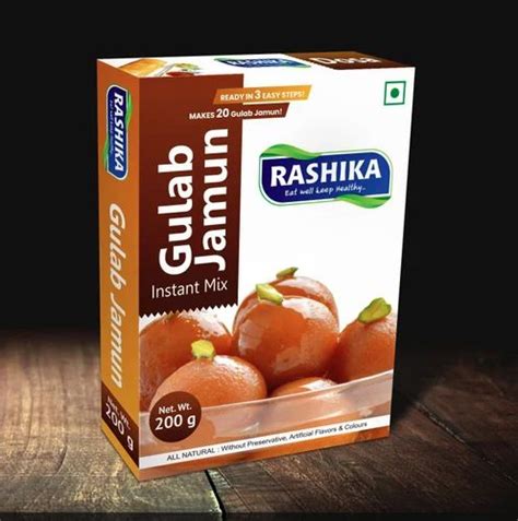 Instant Gulab Jamun Mix Packaging Size 200 G At ₹ 80pack In Noida