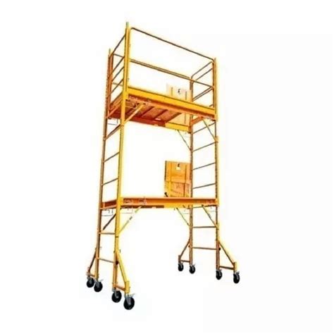 Aluminium Mobile Scaffolding Systems For Building Construction At