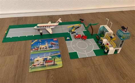 Vintage Lego Legoland 6396 + Anleitung Airport Flughafen | Kaufen auf ...