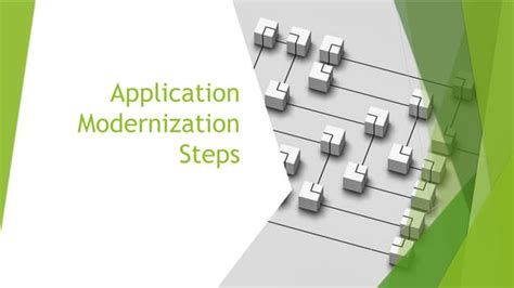 Steps To Take For An Application Modernization Pptx