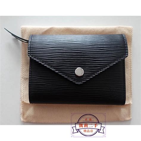 【凱莉二手】louis Vuitton Lv M62173 Victorine Epi水波紋皮革零錢 中夾 零錢包 蝦皮購物
