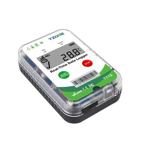 Cold Chain Temperature Humidity Data Logger Wireless Temperature Sensor With Location