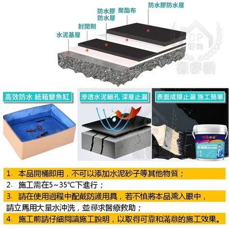 【水性聚氨酯】頂樓外牆防水漆 屋頂天花板磁磚縫隙防水材料 防水塗料 工地防漏水補漏堵漏防水膠160小舖 露天市集 全台最大的網路購物市集