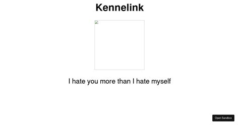 my first webpage codesandbox