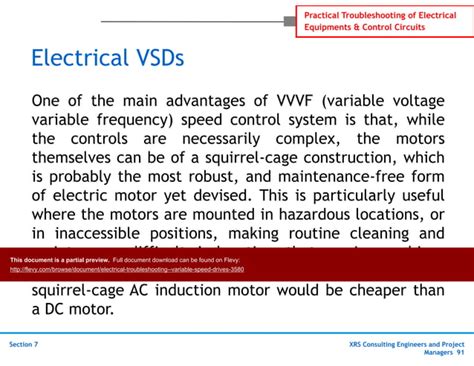 Electrical Troubleshooting Variable Speed Drives Ppt