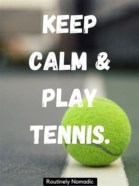 115 Perfect Tennis Captions Routinely Nomadic