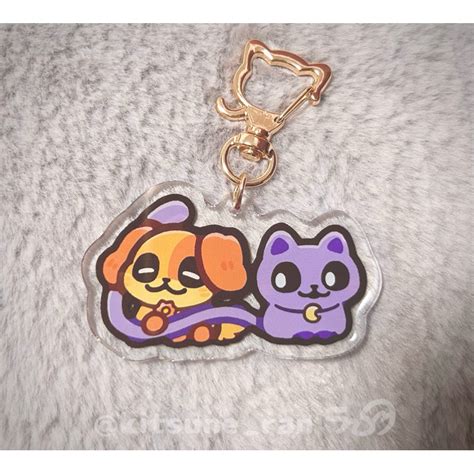 【狐蝶蘭】睡睡貓 狗狗日catnap Dogday 嗑睡貓poppy Playtime3 吊飾 壓克力透明鑰匙圈 可愛 蝦皮購物