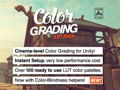 Color Grading Pack Lut Fullscreen And Camera Effects Unity Asset Store