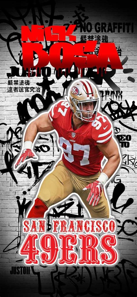 Nick Bosa Wallpaper Discover More 49ers American Football Nfl Nick Bosa San Francisco 49ers