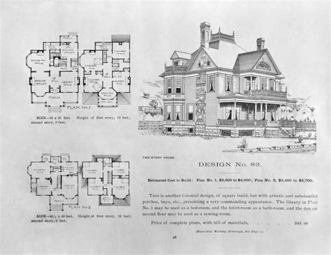 Queen Anne Victorian House Plans An Overview House Plans