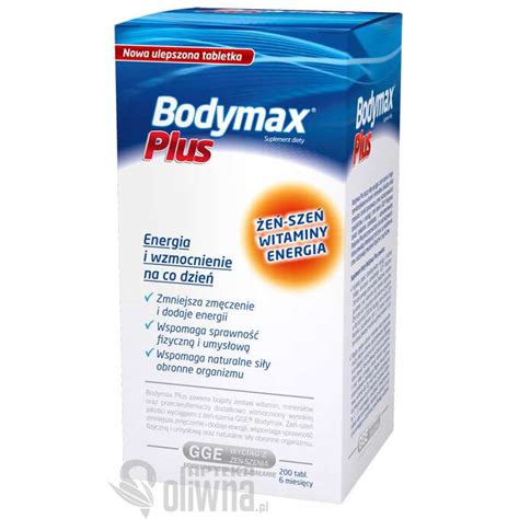 Bodymax Plus Apteka Oliwna