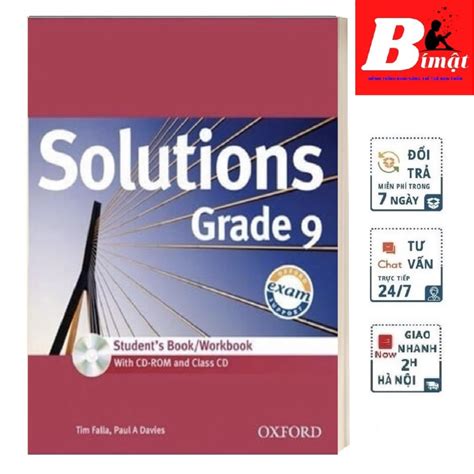 Sách Giáo Trình Tiếng Anh Solutions Grade 9 Shopee Việt Nam