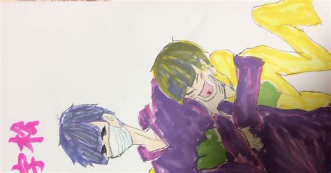 おそ松さん 数字松 落書き♪ しらすハンペンのイラスト Pixiv