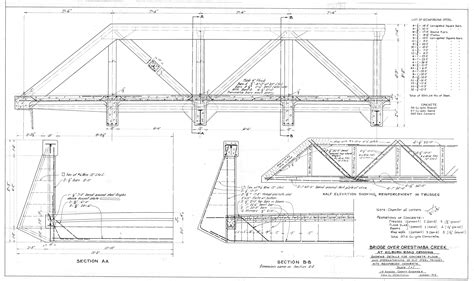 Warren Truss Bridge Design Sketch Coloring Page