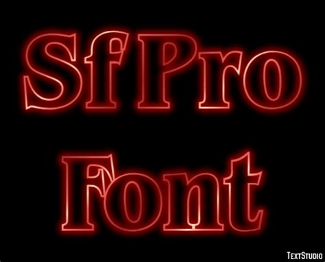 Sf Pro Font Text Effect And Logo Design Font