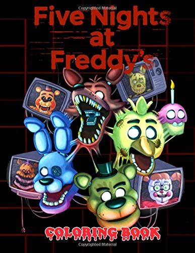 Buy Five Nights At Freddys Coloring Book FNAF Coloring Book With Unofficial High Quality