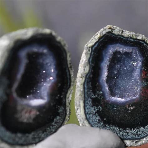 Split Geode Halves Etsy