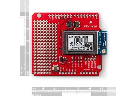 Arduino Wifly Shield Wifi Shield Sparkfun WRL 09954 BricoGeek