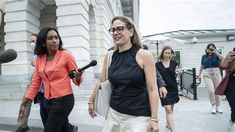 Democrats Secure Sinemas Support For Inflation Reduction Act