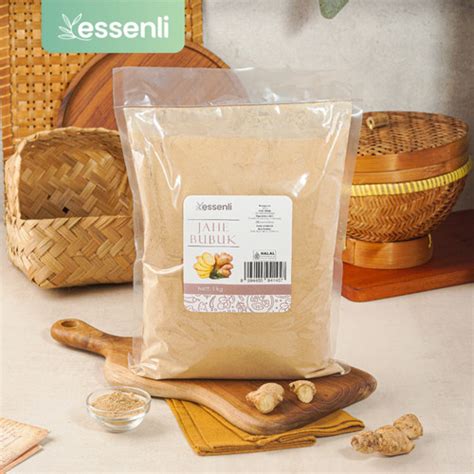 Jual Jahe Bubuk Murni Ginger Powder 1Kg Kota Semarang Essenli