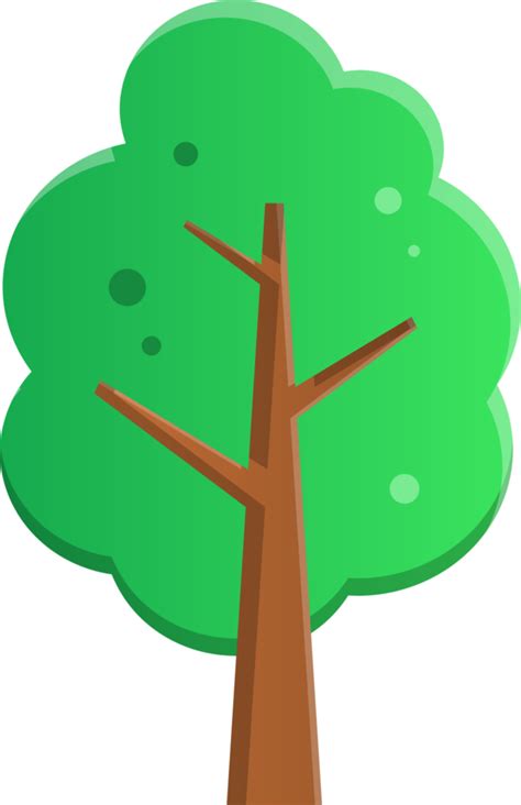 Single Green Tree Object Png 19985083 Png
