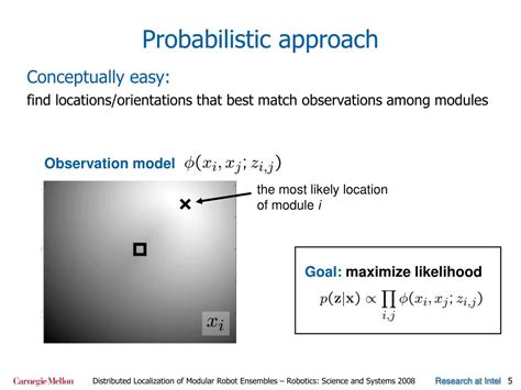 Ppt Distributed Localization Of Modular Robot Ensembles Powerpoint
