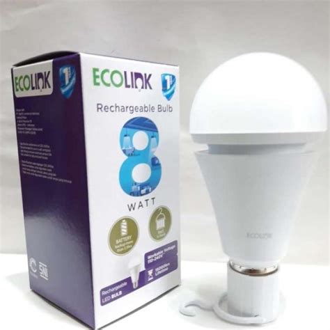 Jual Ecolink Lampu Emergency Bulp 8 Watt Bergaransi Di Seller Edogawa