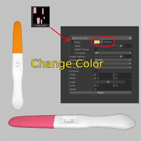 [3d Unity] [modular Avatar] 妊娠検査薬 Pregnancy Test Kit Sweet Forest Booth