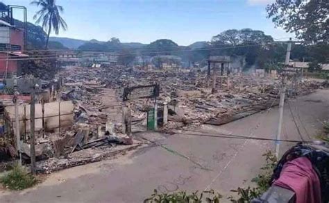 အင်းတော်တွင် ပိတ်မိနေသည့် ပြည်သူ ၃၀၀ ခန့် လွတ်မြောက်၊ မြို့ပေါ်နေအိမ်များ မီးလောင်ပျက်စီး