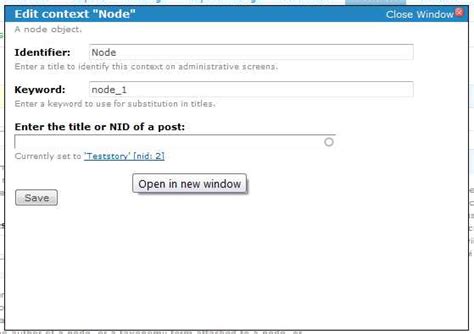 Add Link And Nid To Edit Node Context Form 261178 Drupal Org