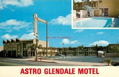 Ca Glendale California Astro Glendale Motel Ebay