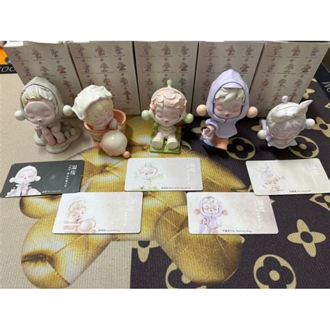 現貨整組實拍 Skullpanda 溫度 系列 Sp 泡泡瑪特 Popmart 下雨天 叢林中 自愜意 隱藏 盒玩 公仔 蝦皮購物